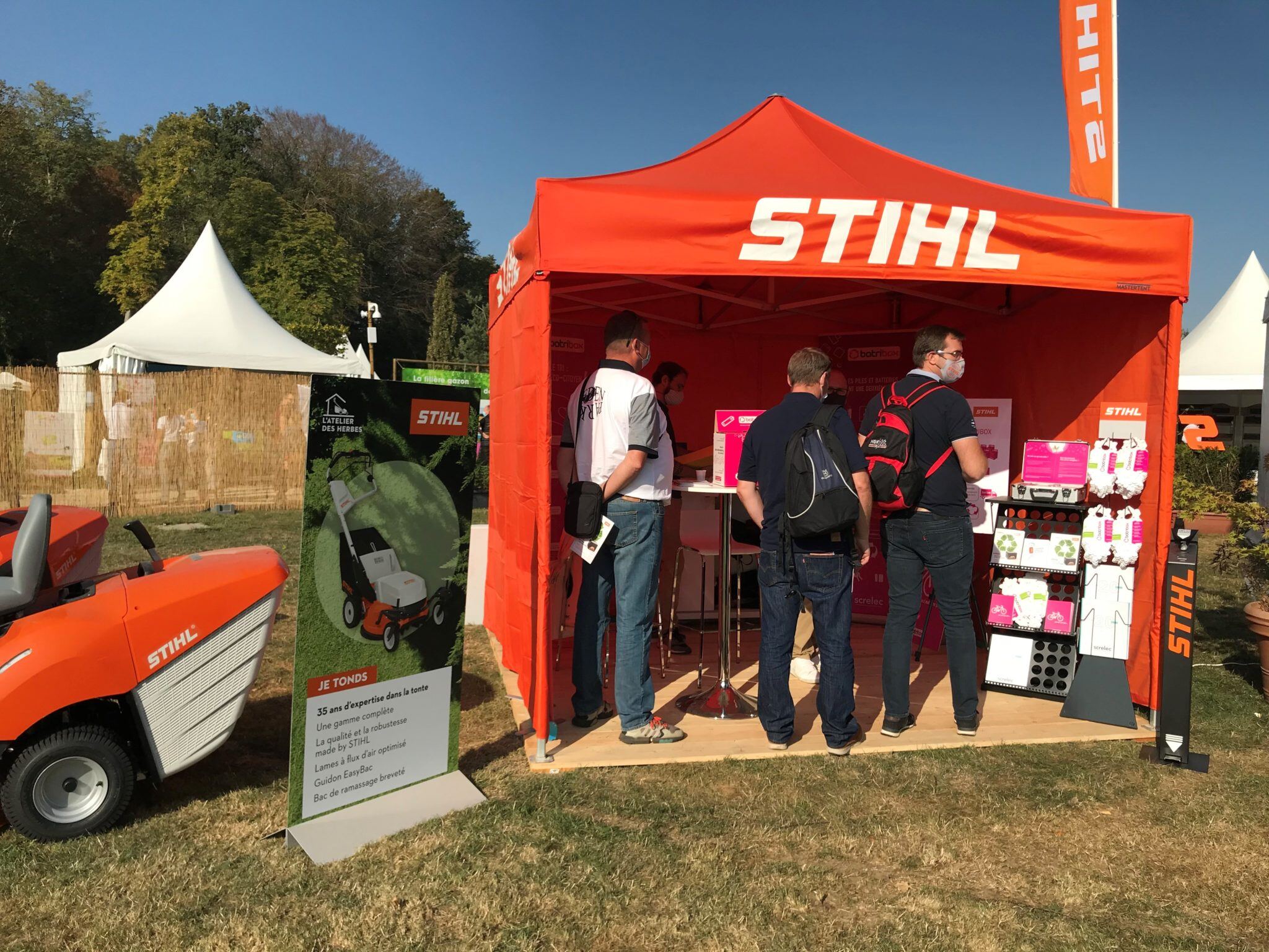 Batribox x STIHL : présent au Salonvert